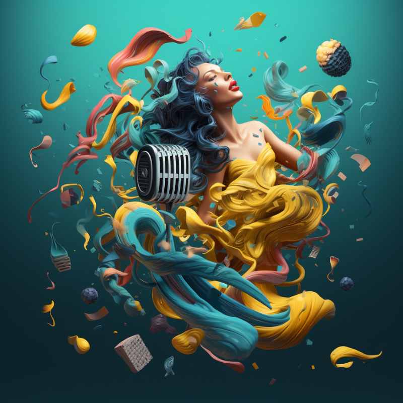 Electronic Neon Dreams Awakening — Music Radio Creative